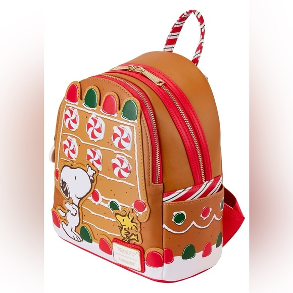 Loungefly | Bags | Loungefly Peanuts Snoopy Gingerbread House Scented ...